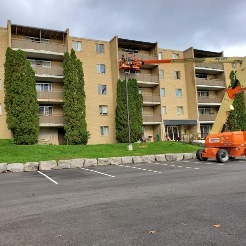 Slab Edge & Balcony Concrete Repair – P.N.K Restoration Inc